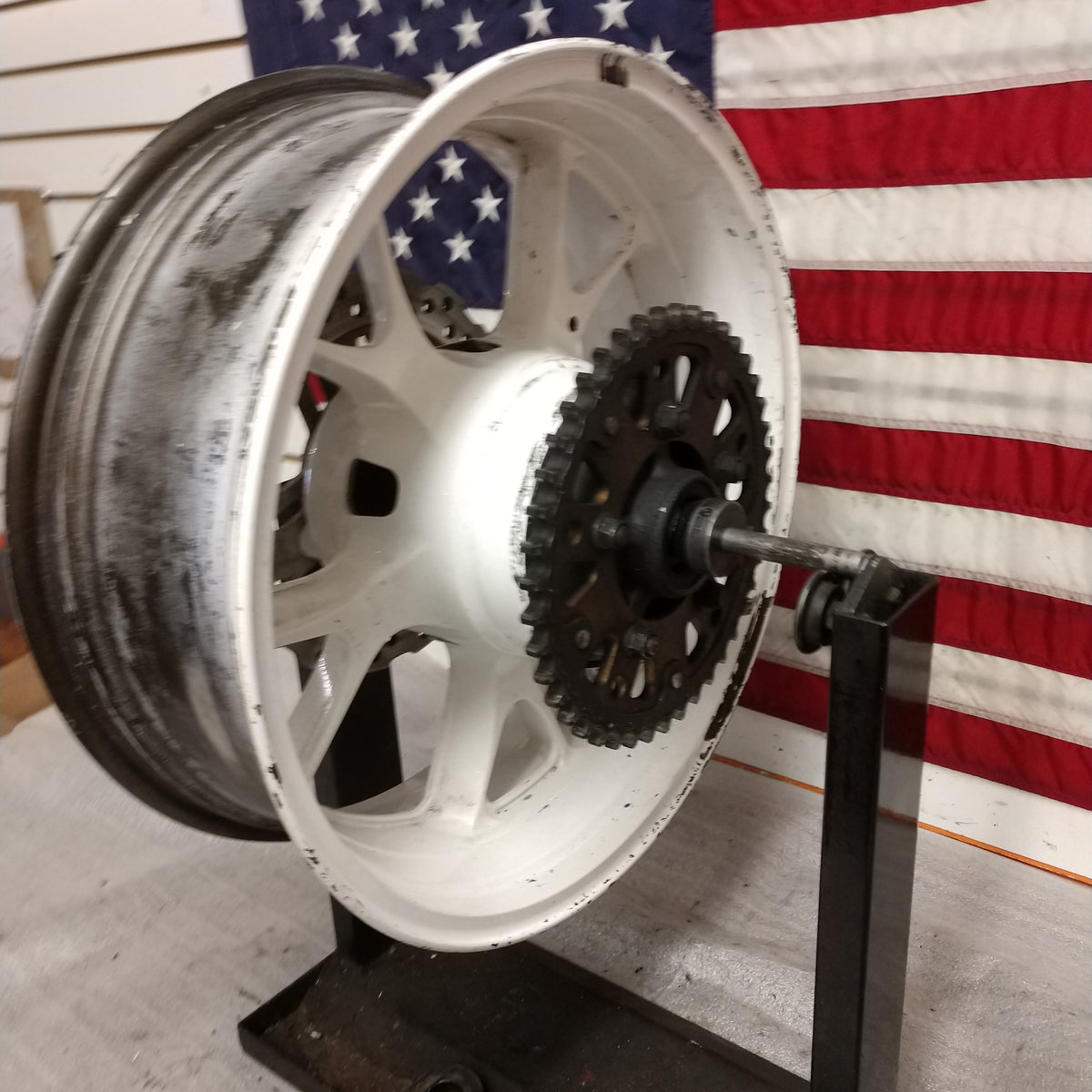 2006-2011 Kawasaki Ninja ZX14 Rear Wheel — Garwood Custom Cycles