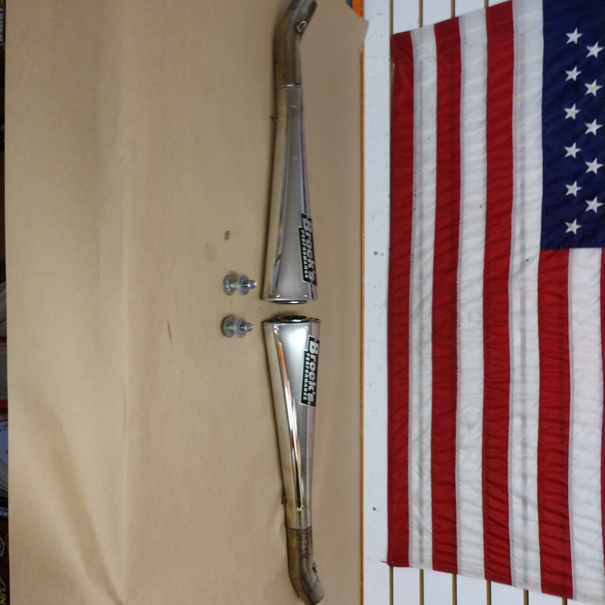 Brocks Alien Head Suzuki Hayabusa Slip-On Exhaust — Garwood Custom Cycles