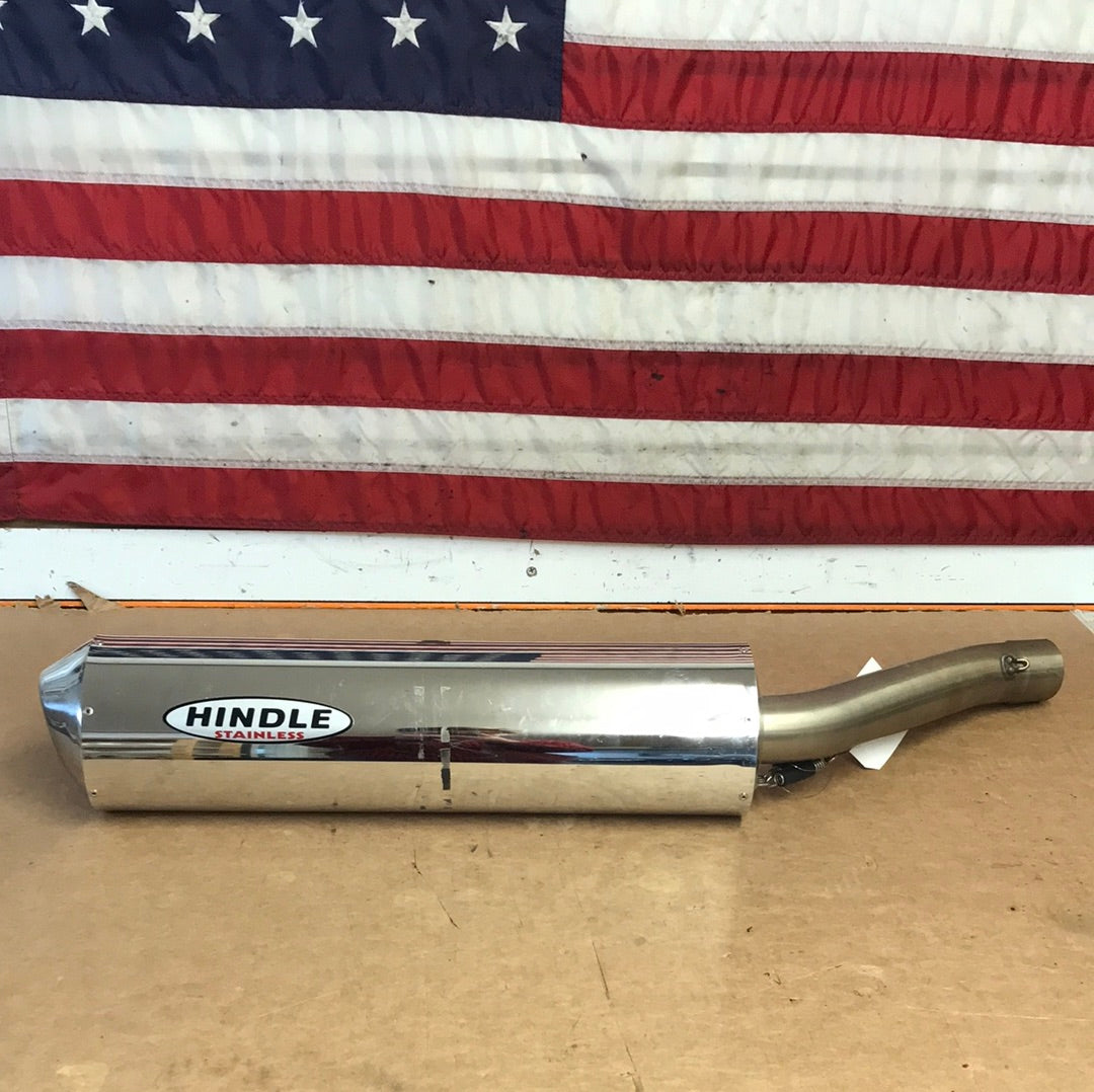 HINDLE EXHAUST SLIP-ON REPLACEMENT CANISTER — Garwood Custom Cycles