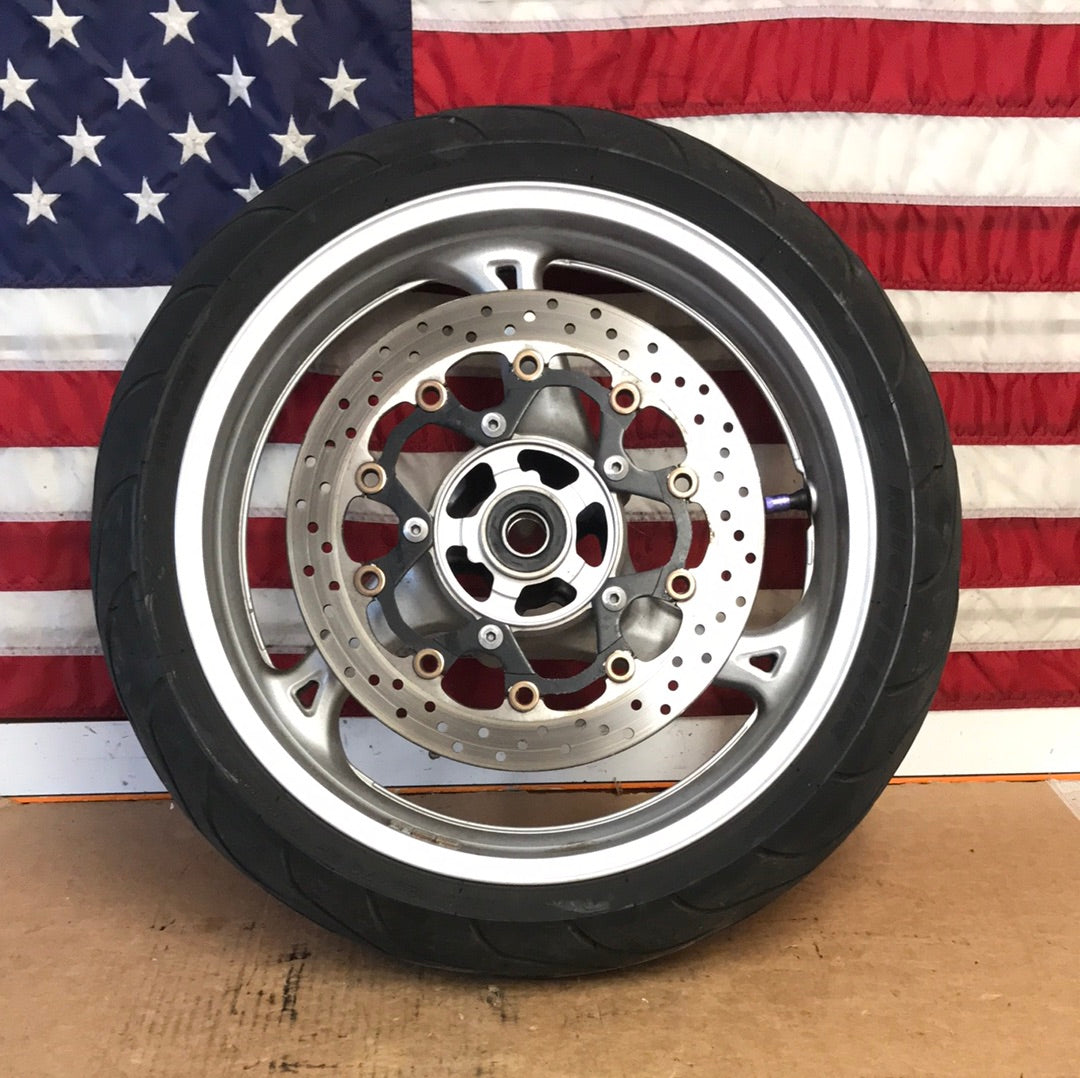 2008-2020 2nd Gen Suzuki Hayabusa Front Wheel and Tire Set OEM ...