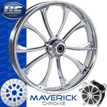 RC MAVERICK 240D Eclipse Front and Rear Wheels - Honda RVT1000-R — Garwood Custom Cycles